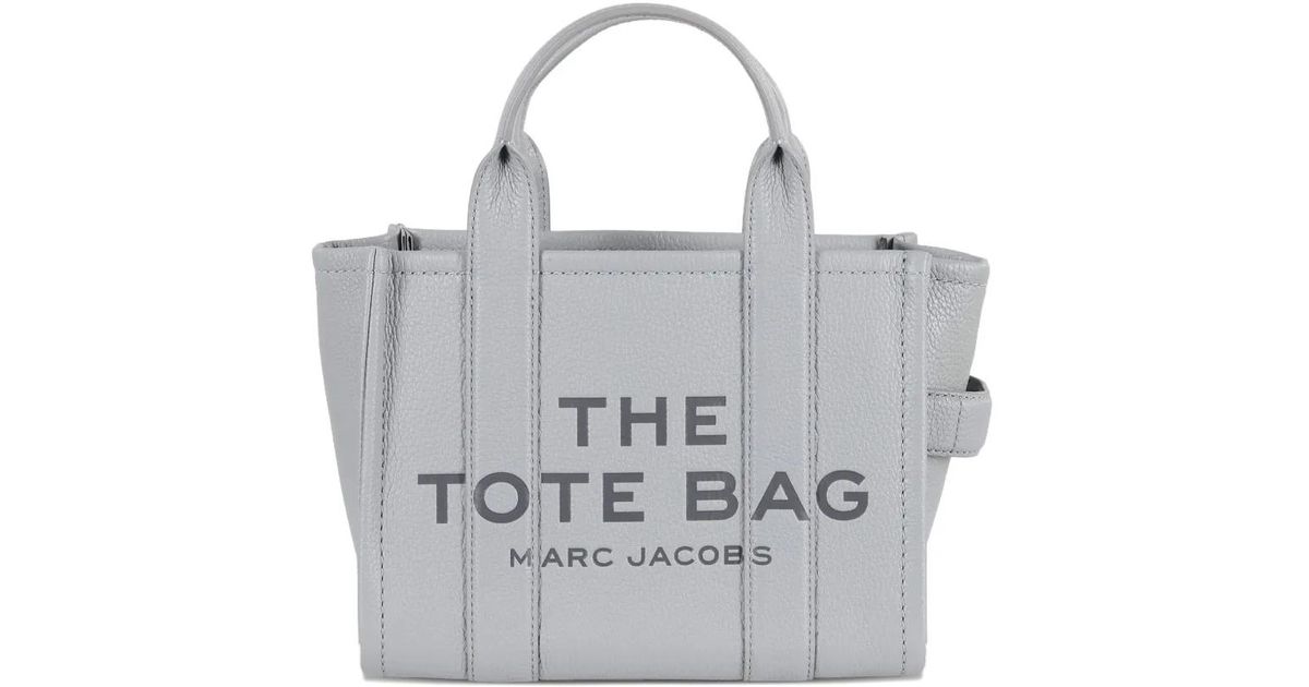 Marc Jacobs The Small Leather Tote Bag in White | Lyst