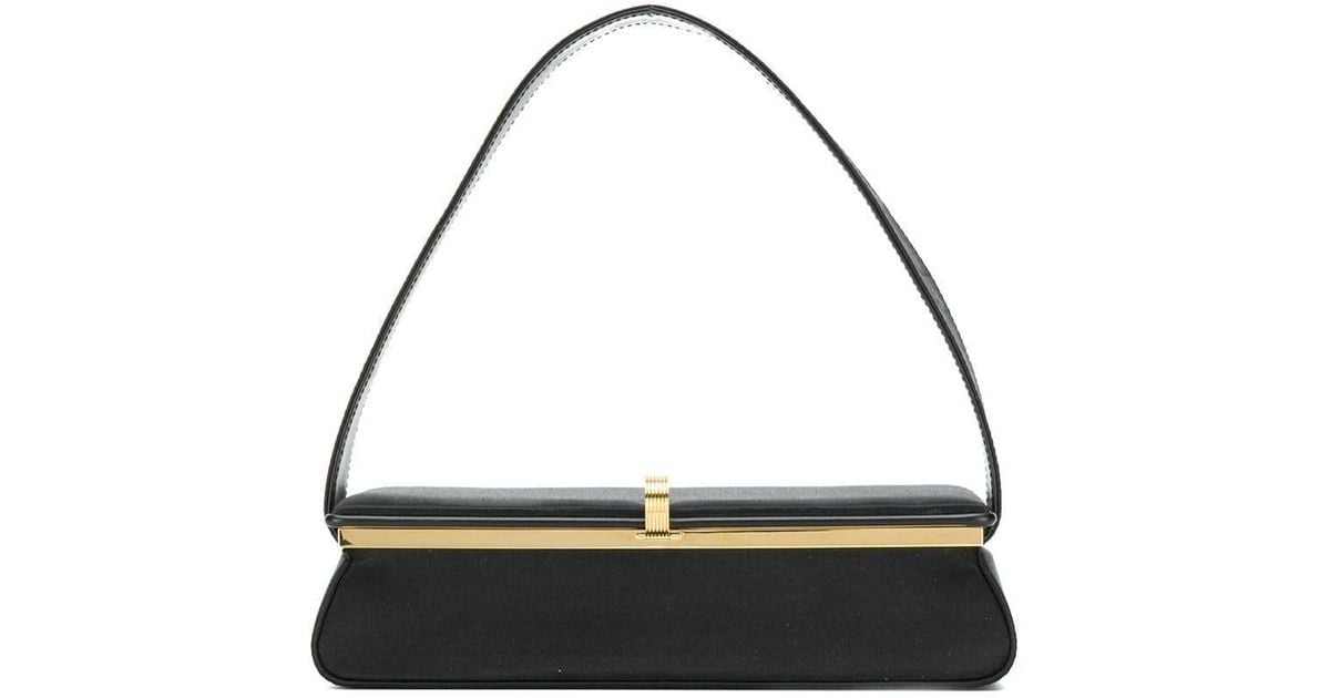 Victoria Beckham Powder Box Handbag in Black | Lyst