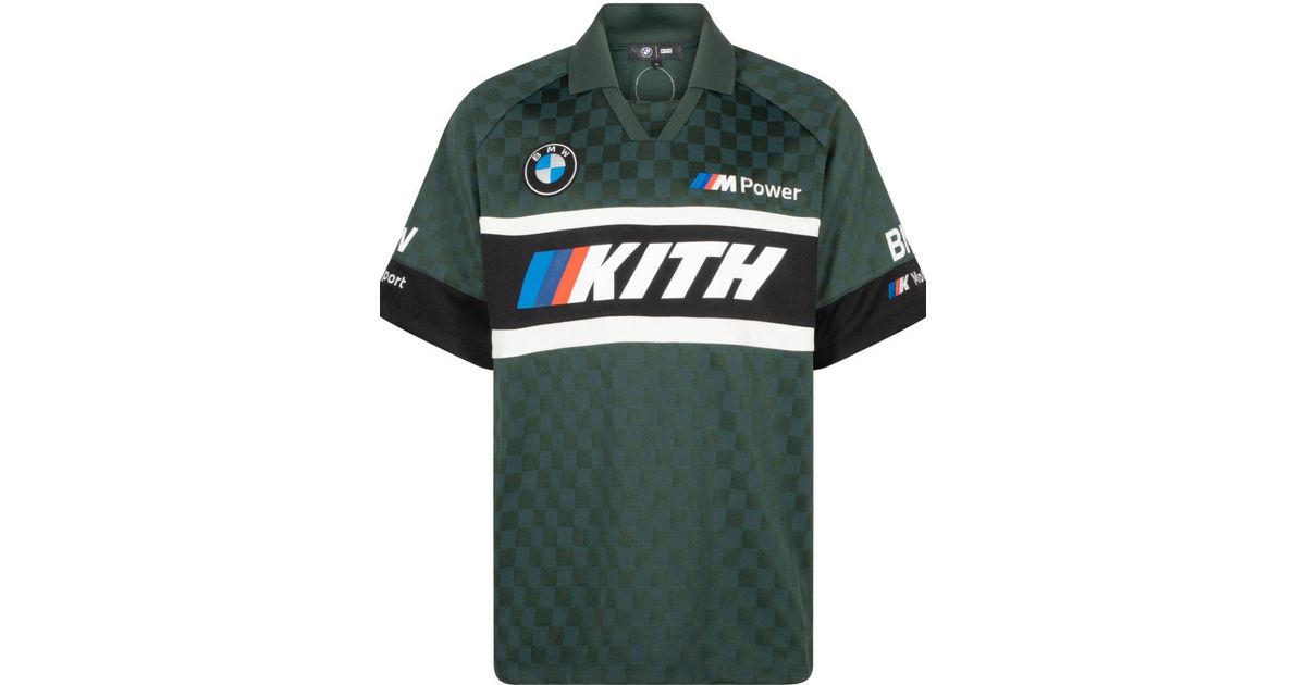 Kith X Bmw Moto Polo Shirt in Green for Men | Lyst