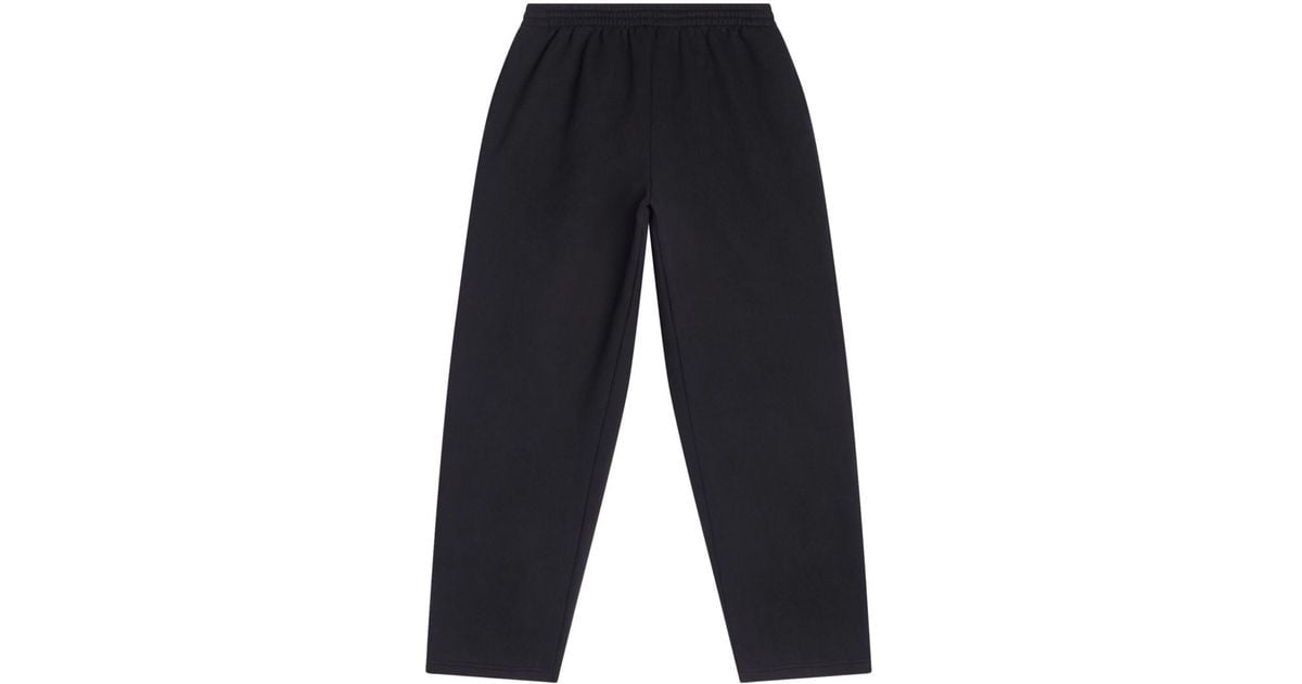 Balenciaga Wide-Leg Extra-Long Track Pants in Blue for Men | Lyst