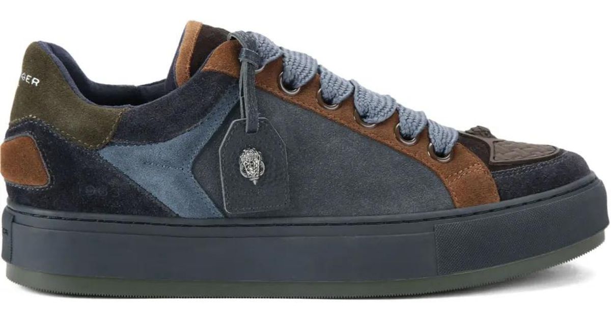 Kurt Geiger Southbank Suede Sneakers in Blue for Men | Lyst UK