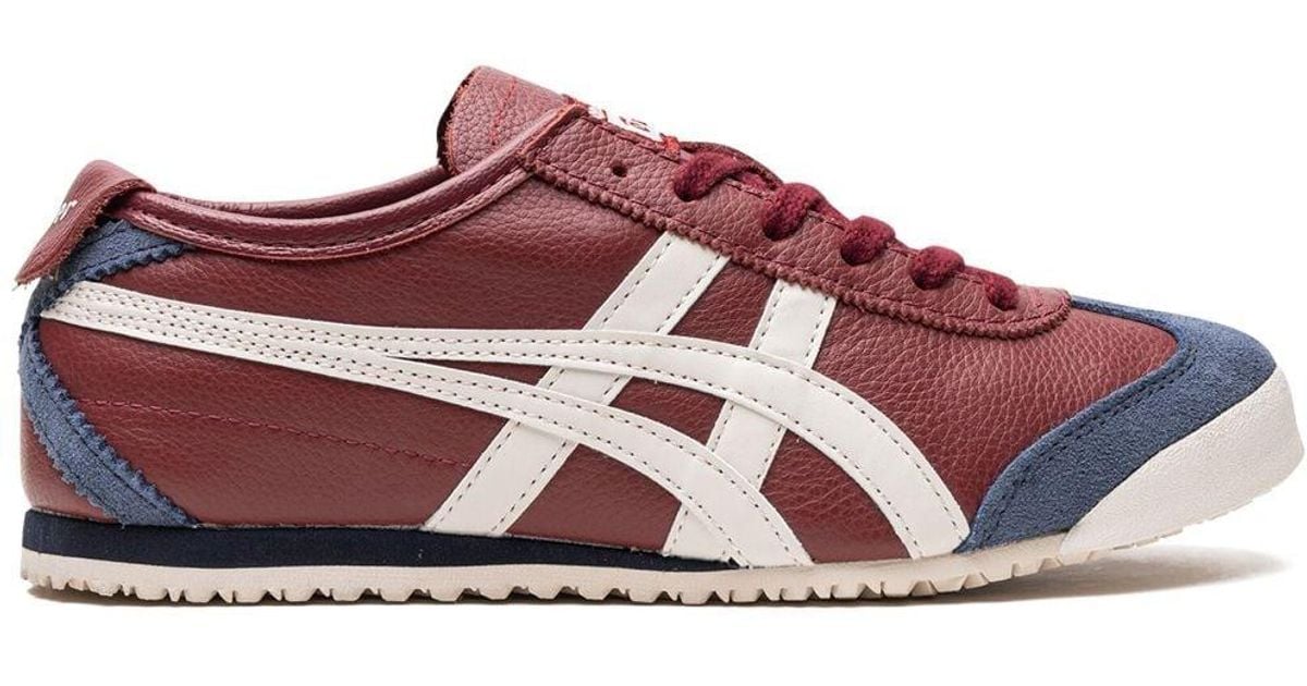 Onitsuka Tiger Mexico 66tm "beet Juice/cream" Sneakers in Red for Men ...