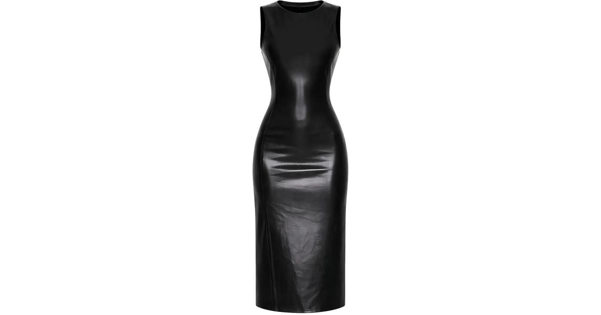 Alice + Olivia Robe Courte Wynell À Détail De Nœud in Black | Lyst UK