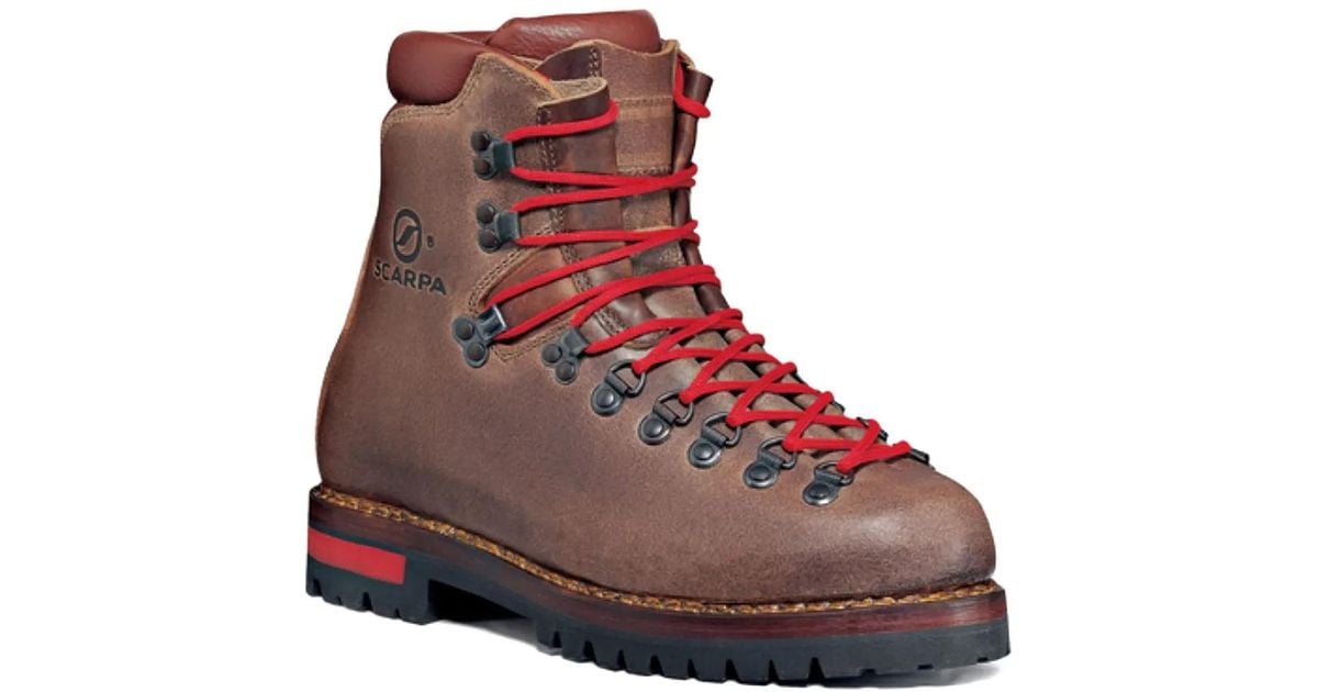 SCARPA Guida Boots in Red | Lyst