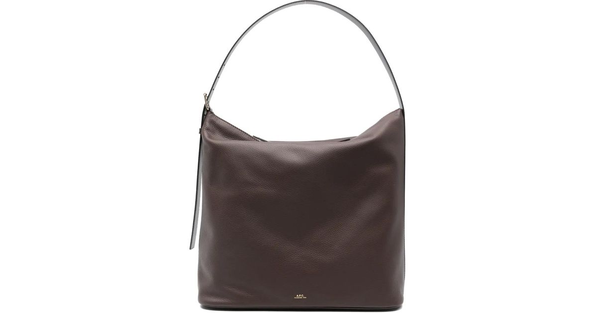 A.P.C. Sac Grace Soft Bags in Brown | Lyst UK