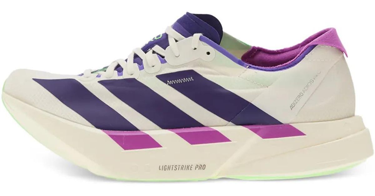 adidas Adizero Adios Pro 4 Stripe Sneakers in Purple for Men | Lyst Canada