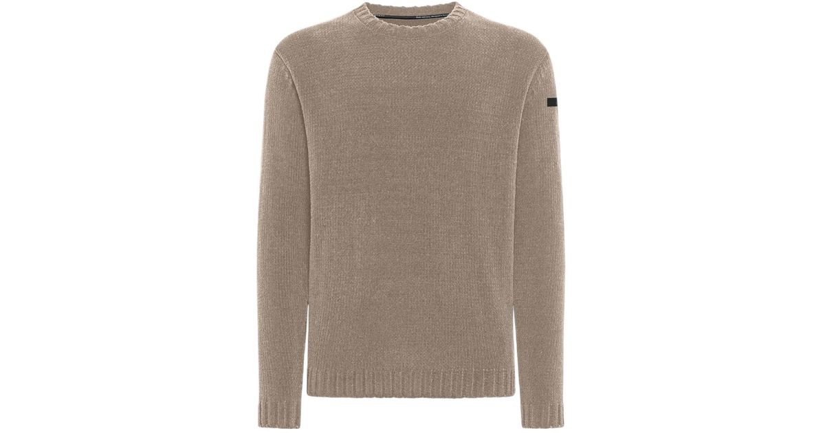 Rrd Cinematt Round Knit Sweater in Brown for Men | Lyst