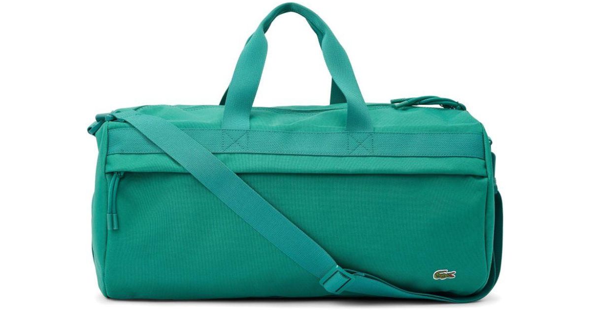 Lacoste Neocroc Holdall in Green for Men | Lyst