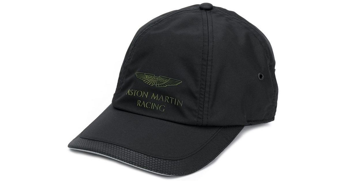 Hackett Aston Martin Baseball Cap in Black for Men | Lyst UK