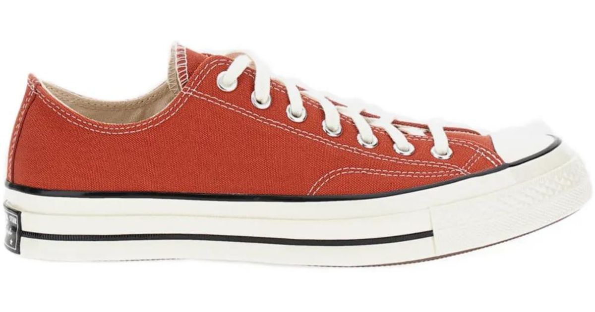 Converse Chuck 70 Canvas Sneakers in Red for Men | Lyst