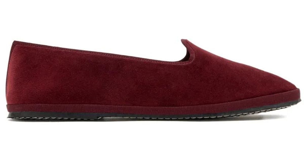 Capulet Velvet Loafers in Red for Men | Lyst Canada