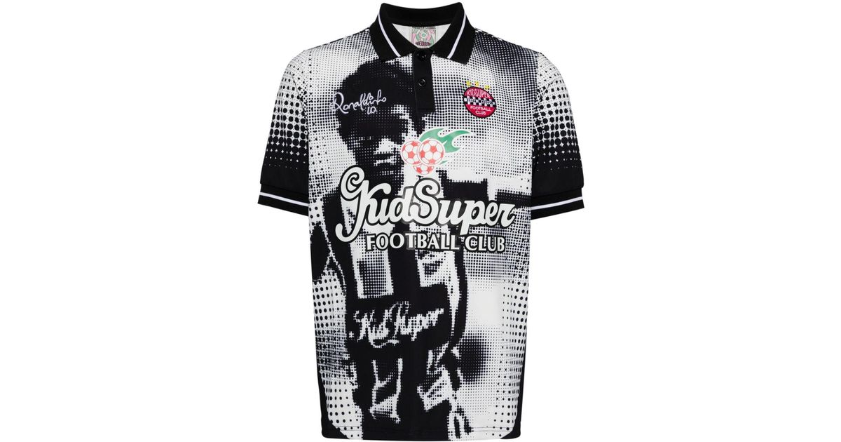 Kidsuper X Ronaldinho Shirt in Black for Men | Lyst