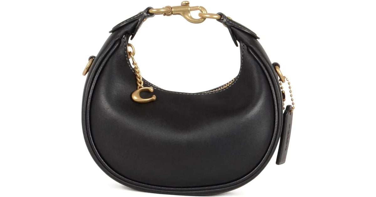 COACH Jonie Crescent Clasp Bag in Black | Lyst