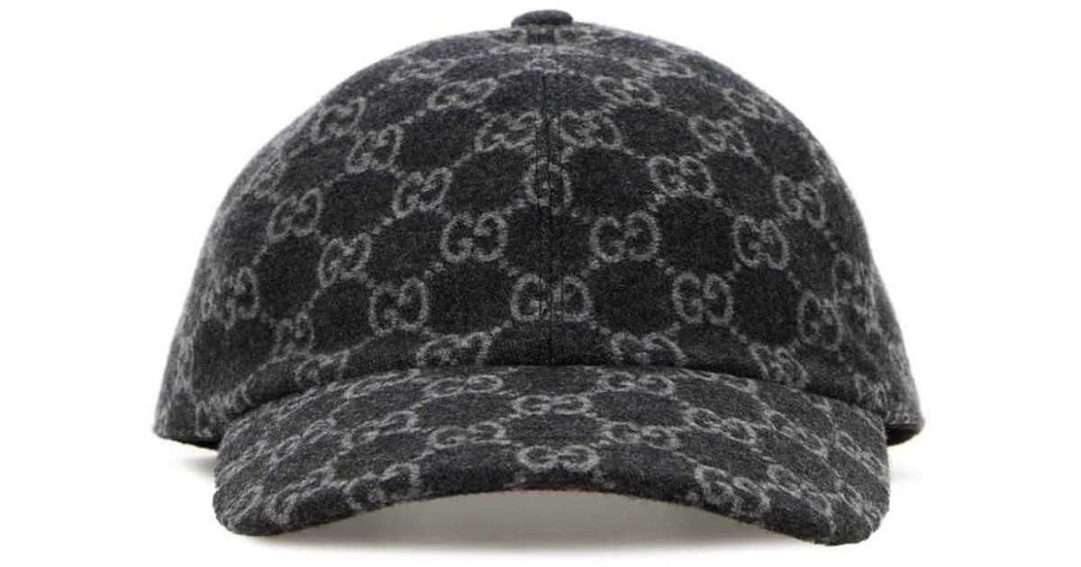 Gucci Double G Cap in Black for Men | Lyst