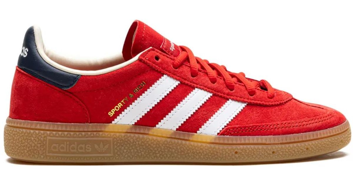 adidas X Sporty & Rich Handball Spezial "Usa" Sneakers in Red for Men ...