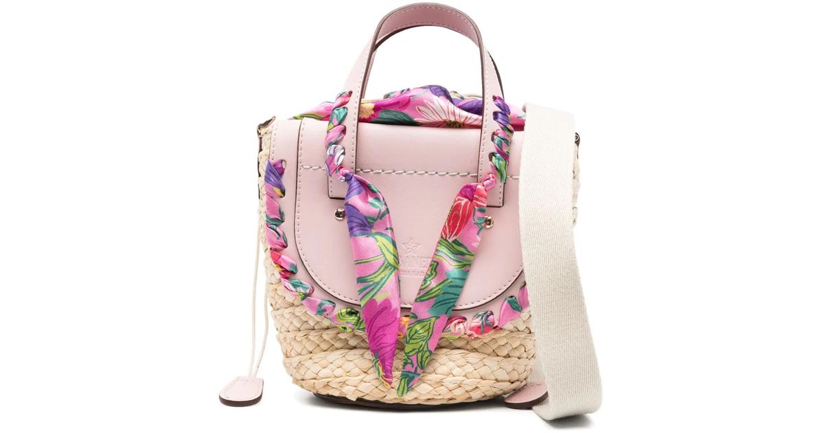 CUBA LAB Habanera Bucket Bag in Pink | Lyst