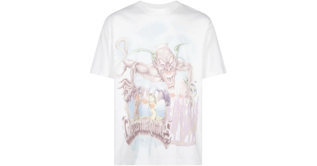 Travis Scott Utopia Tour T-Shirt in White for Men | Lyst