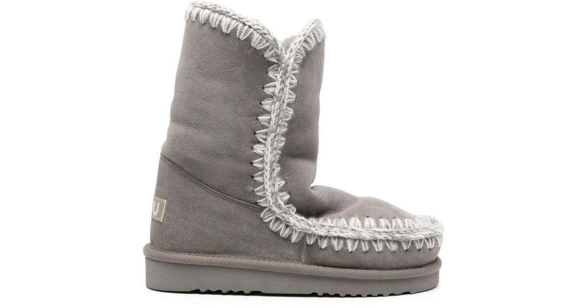Mou Winter Boots in Grey | Lyst UK