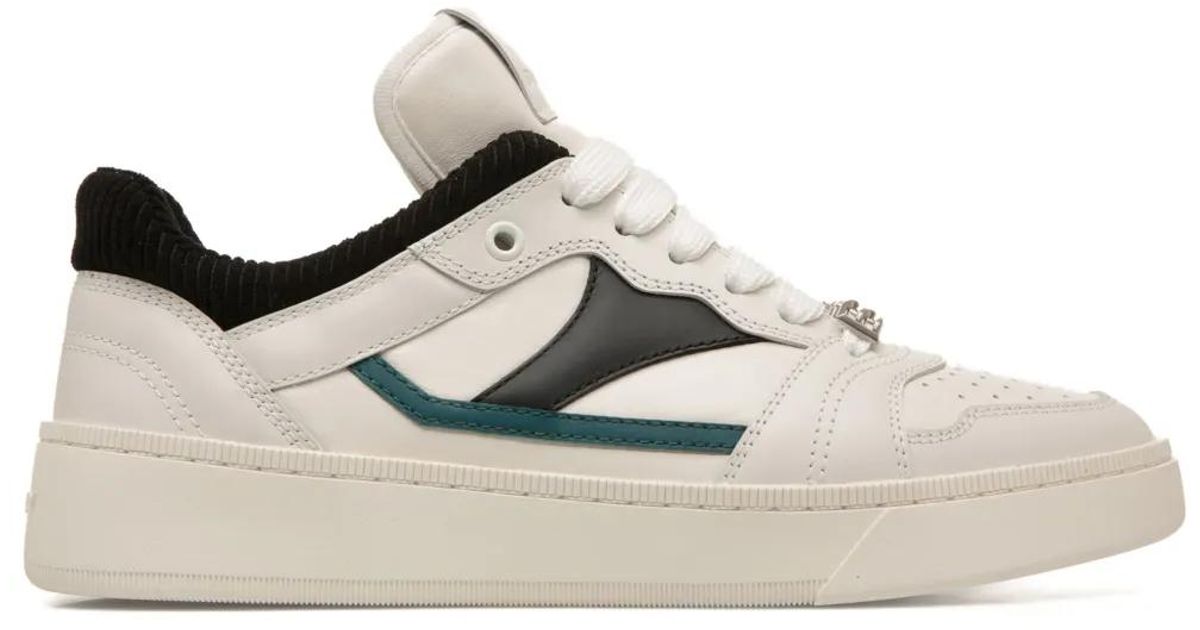 Bally Royalty Leather Sneakers in White for Men | Lyst