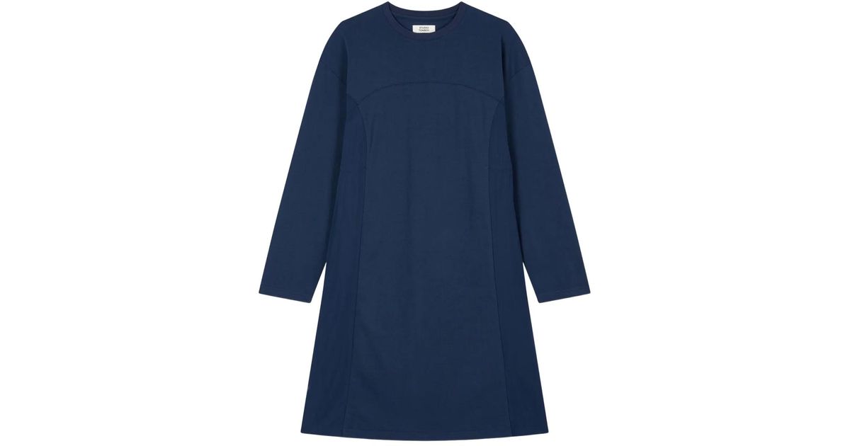 Studio Tomboy X Cotton Dress in Blue | Lyst