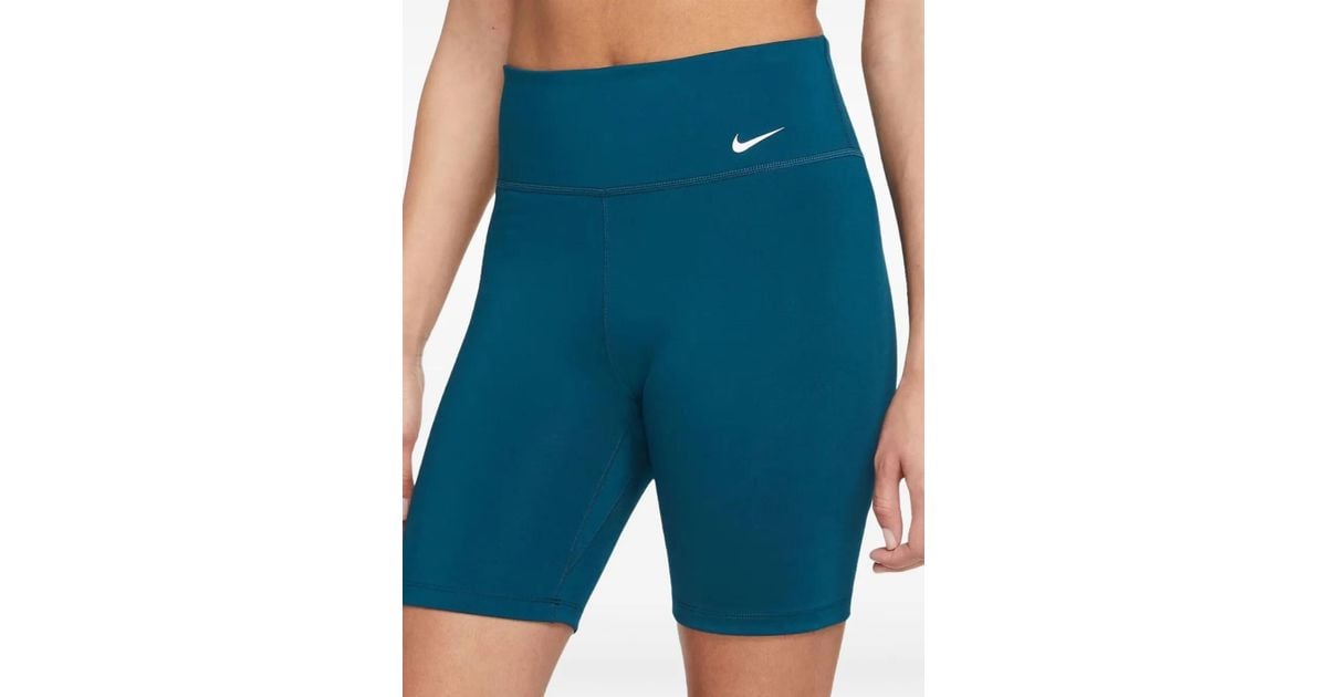 Nike One Dri-Fit "Valerian/ Compression Shorts in Blue | Lyst