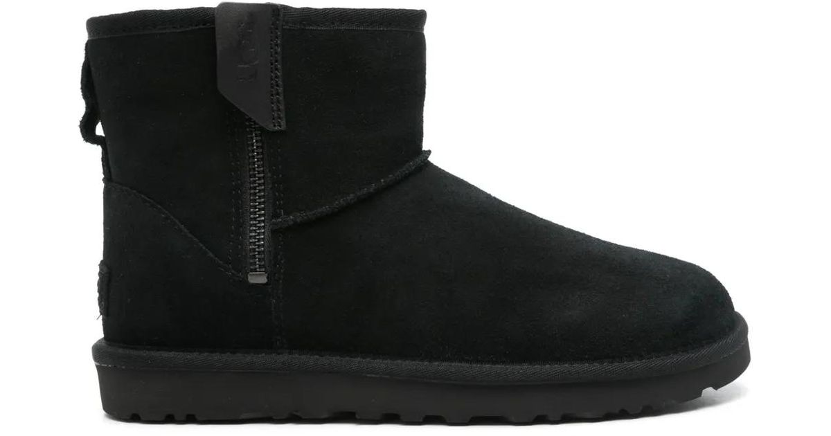 UGG Mini Bailey Boots in Black | Lyst