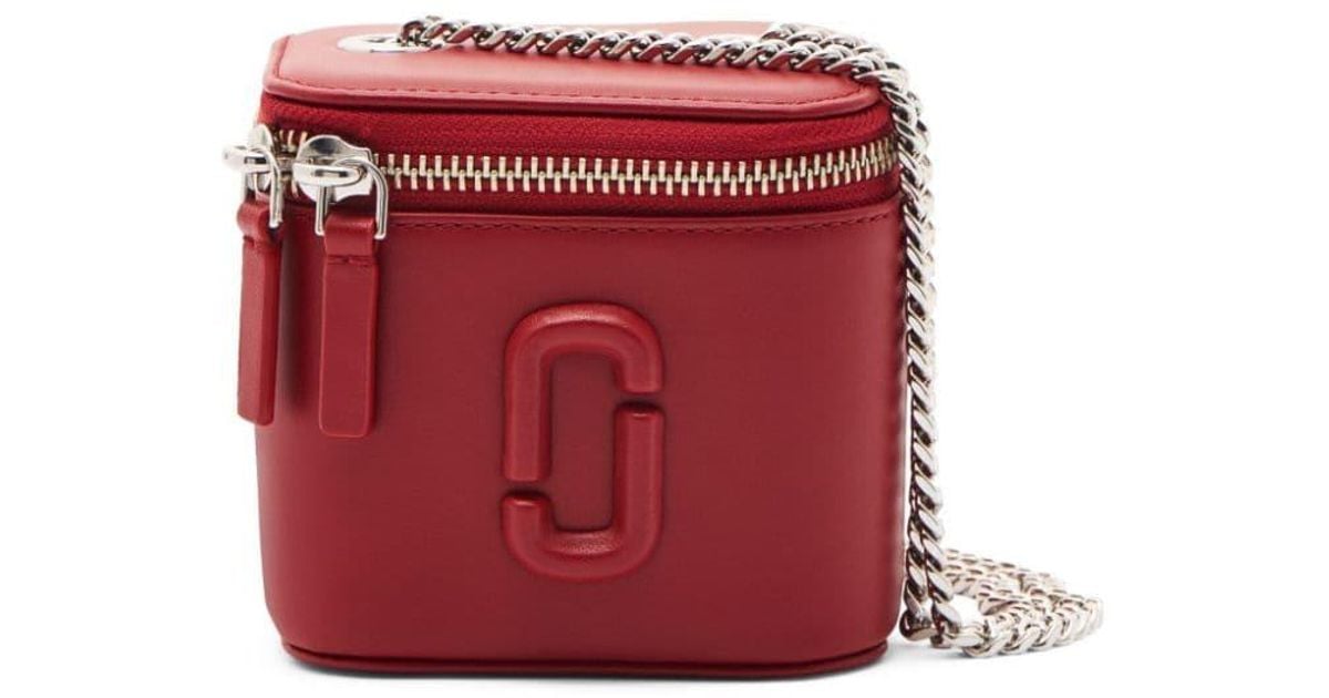 Marc Jacobs Mini Vanity Bag in Red | Lyst