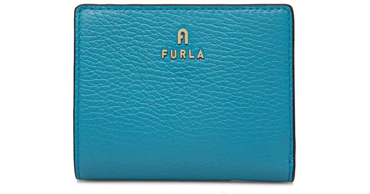 Furla Camelia Wallet in Blue | Lyst UK