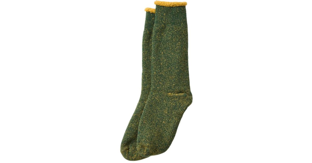RoToTo Reversible Socks in Green | Lyst