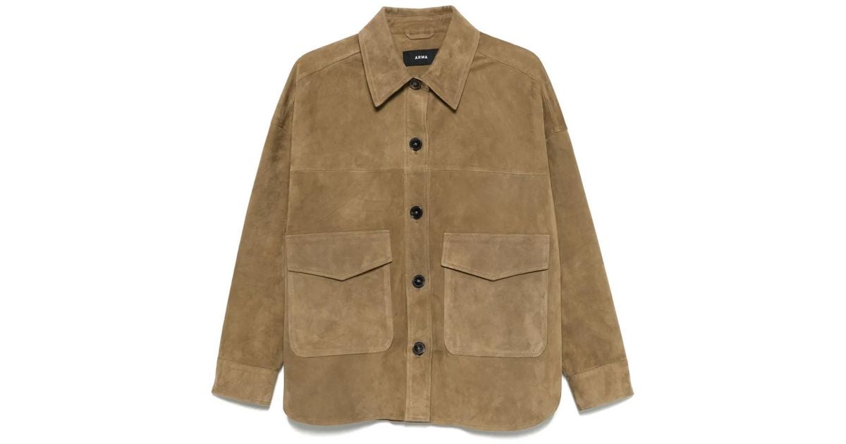 Arma Kaylee Jacket in Natural | Lyst