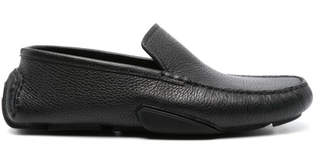 Givenchy Mr G Driver Leather Loafers in Black for Men | Lyst