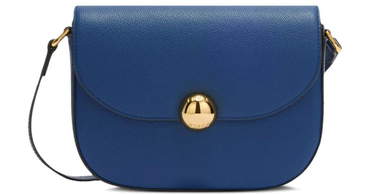 Furla Moonlight Cross Body Bag in Blue | Lyst UK