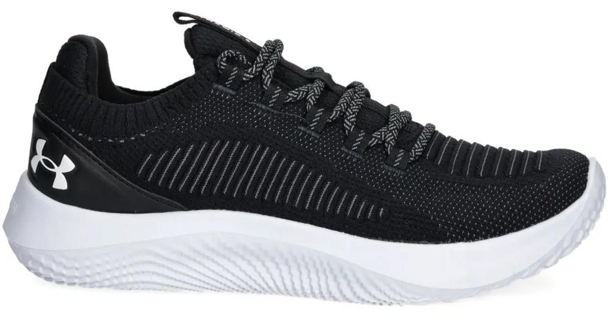 Under Armour Ua Dynamic 2 Mesh-Structured Sneakers in Black for Men | Lyst