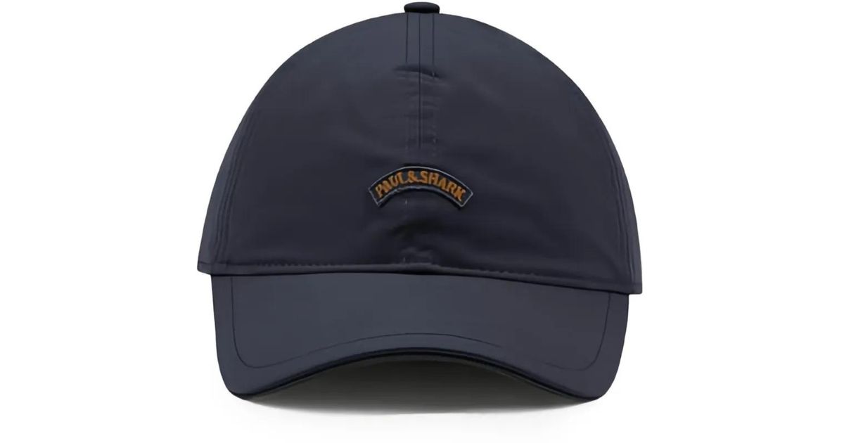 Paul & Shark Logo Baseball Cap in Blue for Men | Lyst