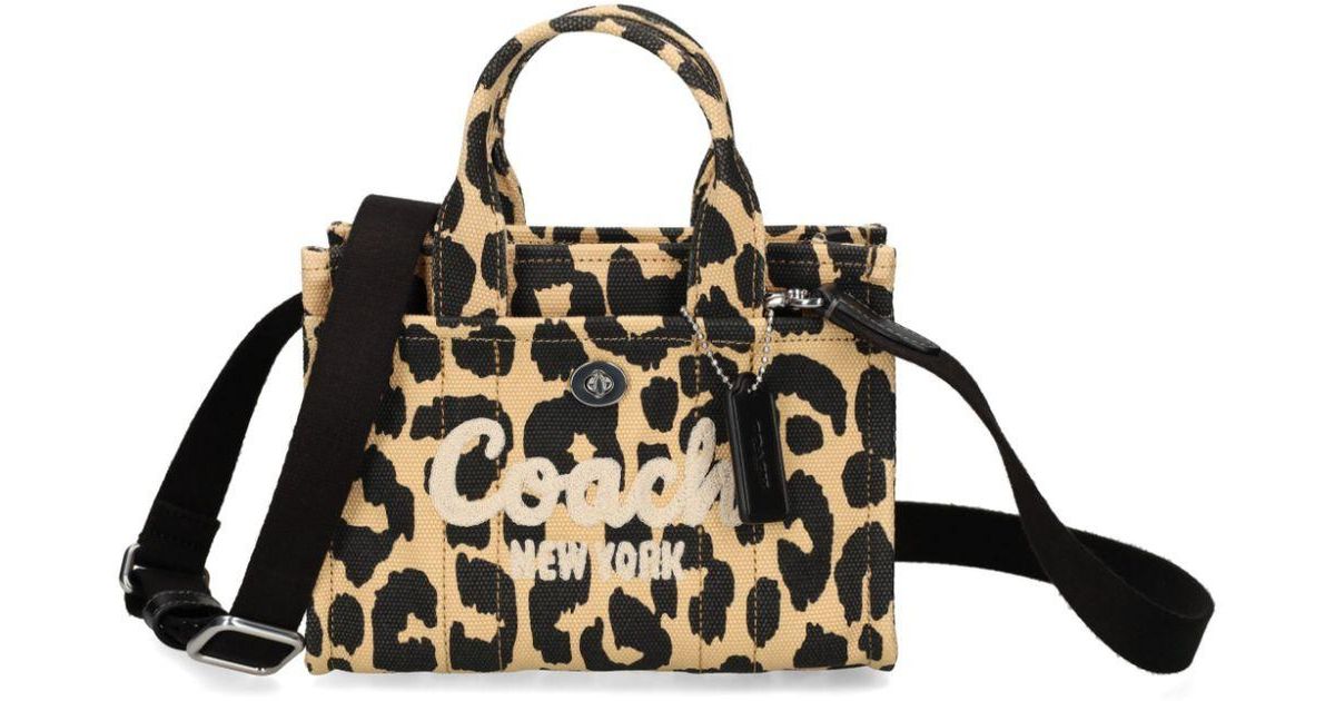COACH Cargo Tote Bag in Black | Lyst