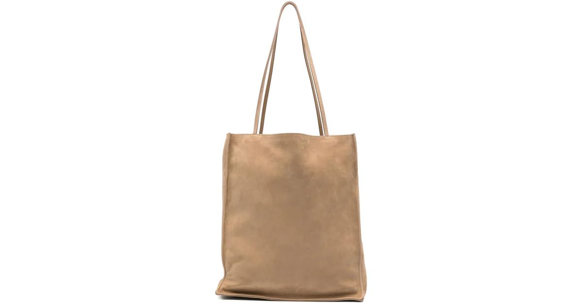 The Row Large To Go Tote Bag in Natural | Lyst