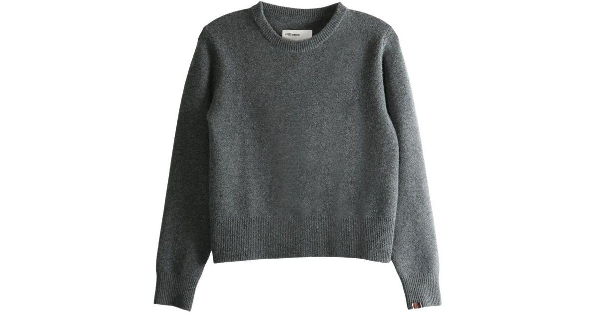 Extreme Cashmere Mélange-Effect Jumper in Grey | Lyst UK