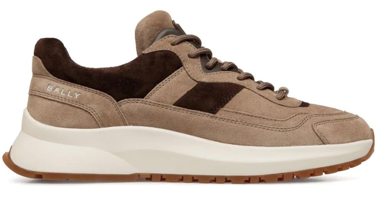 Bally Outline Trainers in Brown for Men | Lyst