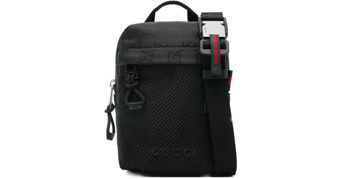 Gucci Mini Nexus Messenger Bag in Black for Men | Lyst