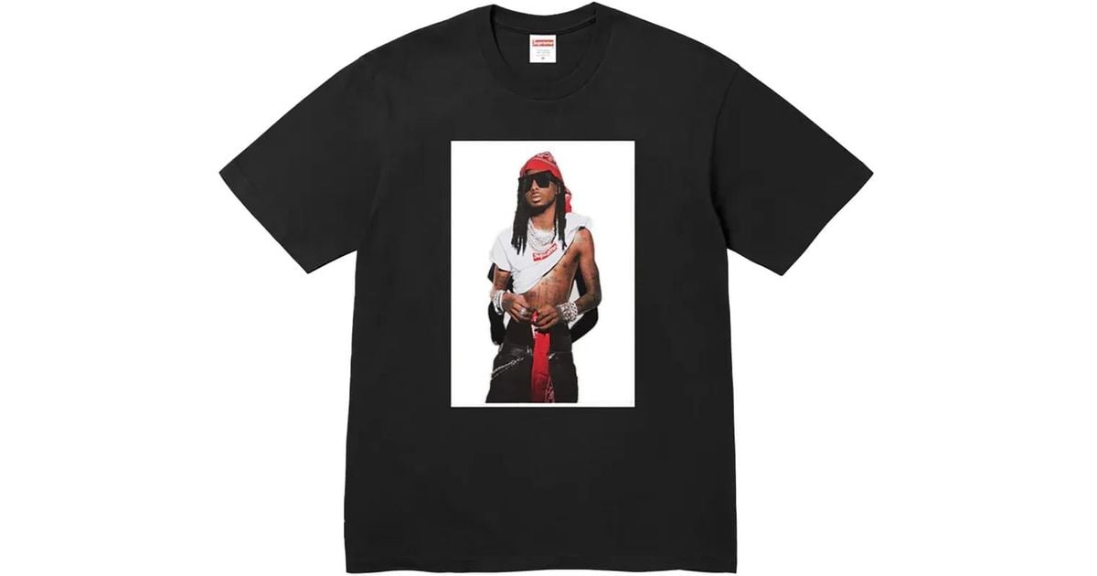 Supreme Playboi Carti T-Shirt in Black for Men | Lyst UK