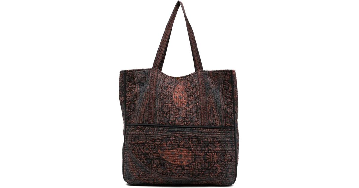 Antik Batik Tajaro Tote Bag in Black | Lyst