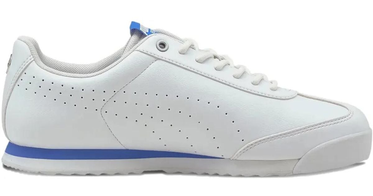 PUMA X Mercedes-Amg Petronas F1 Roma Perforated Sneakers in White for ...