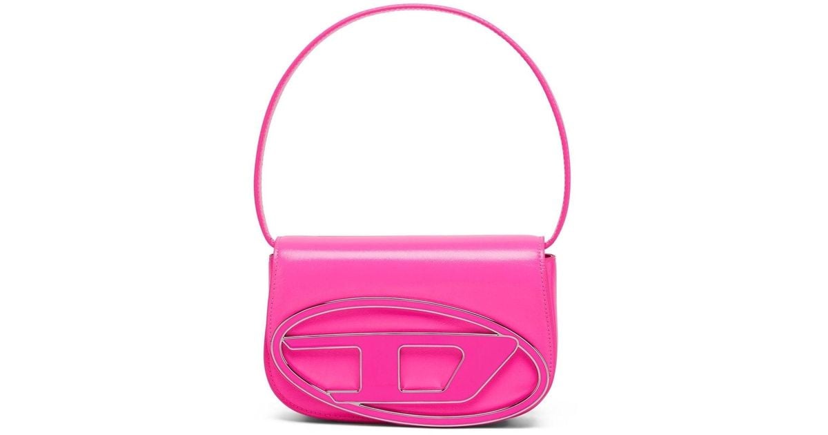 DIESEL 1dr - Iconic Shoulder Bag In Neon Leather - Shoulder Bags ...