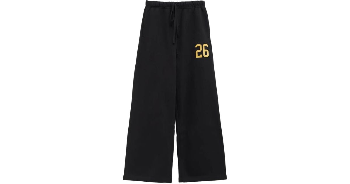 Fear Of God Lounge Number-print Track Pants in Black for Men | Lyst UK