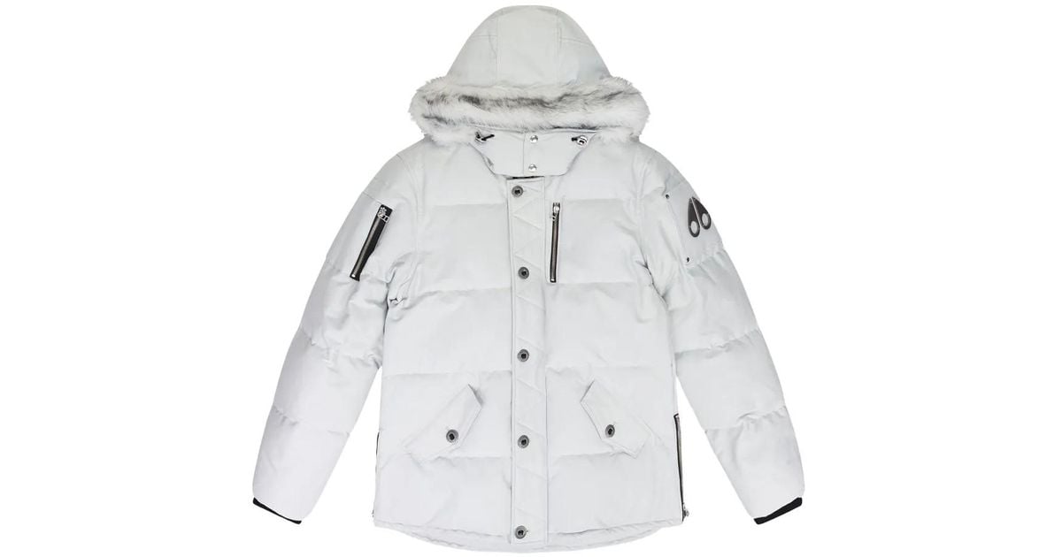 Moose Knuckles Original 3Q Puffer Jacket in White for Men | Lyst