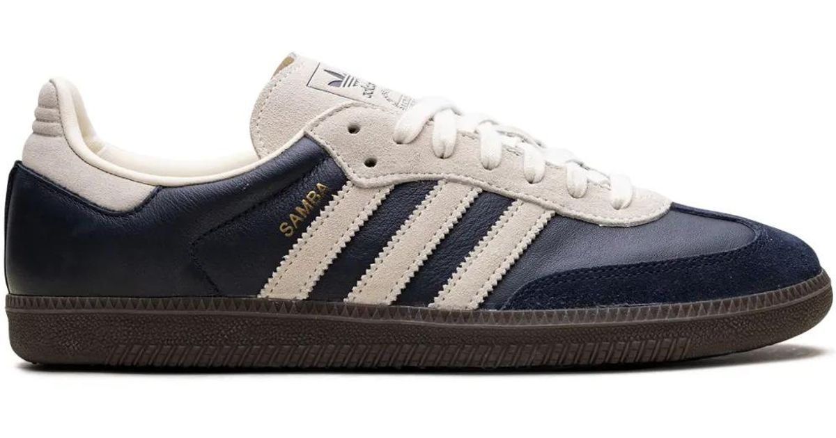 adidas Samba Og "Aurora Ink/Cream" Sneakers in Blue | Lyst