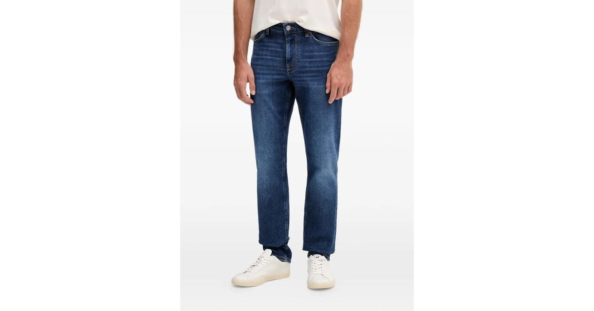 Joop! Logo-Patch Denim Jeans in Blue for Men | Lyst UK