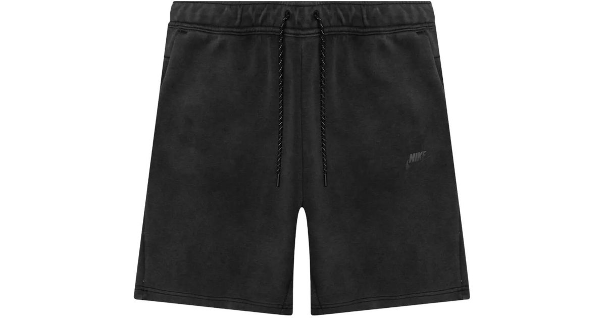 Nike Sportswear Tech Shorts in Black for Men | Lyst UK