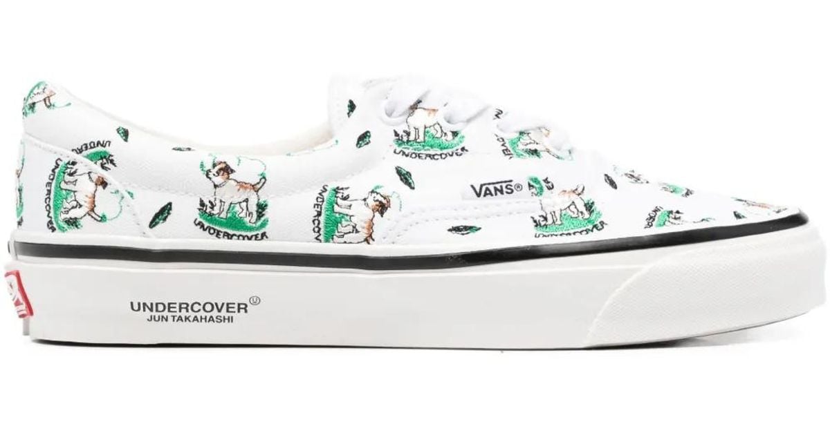 Vans X Undercover Era 95 Dog True Sneakers in White | Lyst