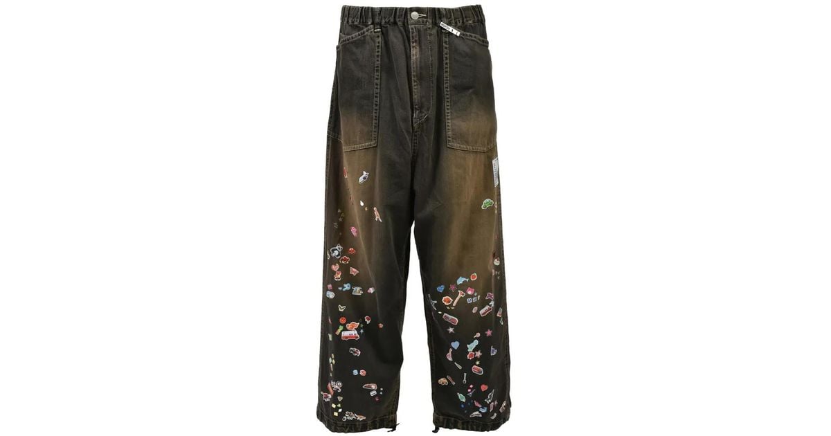 Maison Mihara Yasuhiro Jean Baker Stickers for Men | Lyst